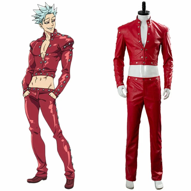 THE SEVEN DEADLY Sins Ban Cosplay Costume PU Uniform Party Outfit £55. ...