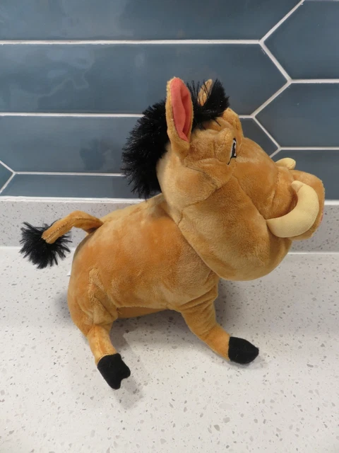 DISNEY LION KING 30th Pumbaa Plush 25cm Simba Toys Nicotoy NWT £7.99 ...