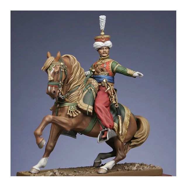 METAL MODELES - COFM - Kit à peindre -Officier de Mameluks 1809 - 54 mm ...