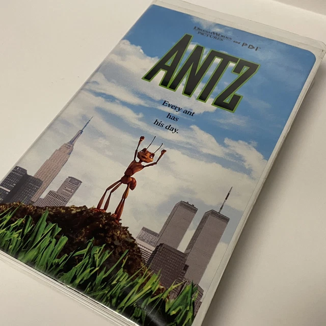 ANTZ VHS MOVIE 1999 With White Clamshell Case Dreamwork s Pictures $4. ...