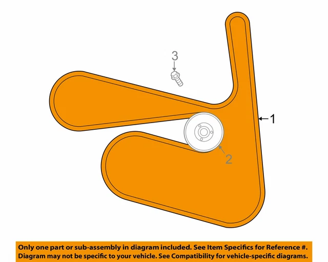 11720-3SG0A VENTILATEUR COURROIE et alternateur Nissan 117203SG0A ...