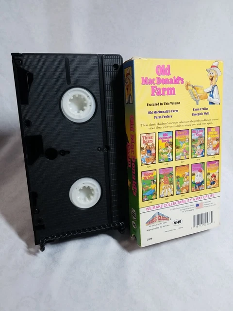 OLD MACDONALD'S FARM [VHS Tape] Classic Video Library £6.62 - PicClick UK