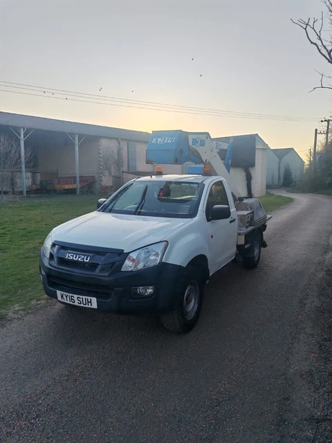 2017 ISUZU D-MAX access lift cherry picker £14,995.00 - PicClick UK