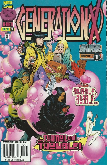 MARVEL COMICS X-MEN Generation XO Onslaught Impact 1 Vol. 1 No. 18 août ...