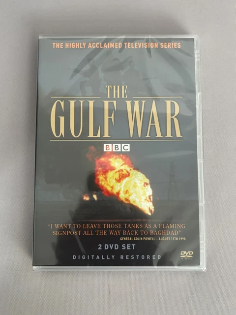 THE GULF WAR 2-Disc Dvd (Bbc Documentary Series) New Sealed Uk Genuine ...