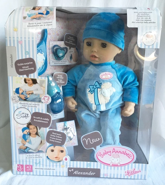 ZAPF CREATION BABY Annabell Baby Alexander EUR 81,70 - PicClick IT