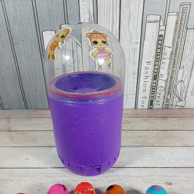 MIGHTY BEANZ CONTAINER with 15 Beanz Inc. 3 Rare Nasty Vs Nice 3 Eyed ...