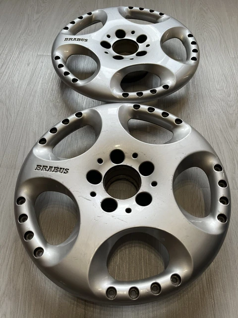 BRABUS IV MONOBLOCK Split Rim Centre Faces 8.5J Et35 5X112 Mercedes ...