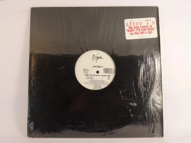 AFTER 7 BABY I'M FOR REAL/NATURAL HIGH (B) 4 Track 12" Single VIRGIN ...