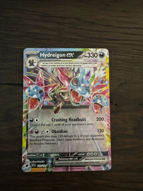 POKÉMON TCG HYDREIGON EX Tera Surging Sparks Ultra Rare Card 119/191 £1 ...