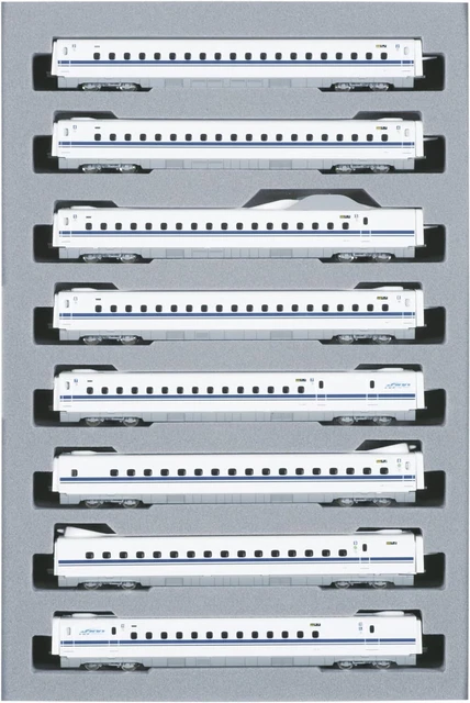KATO 10-549 N Gauge N700 Series Shinkansen Nozomi 8-Car Train Set Model ...