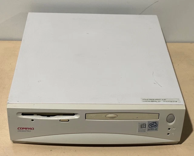 COMPAQ DESKPRO EN series with Win98 - circa 1999 $200.00 - PicClick AU