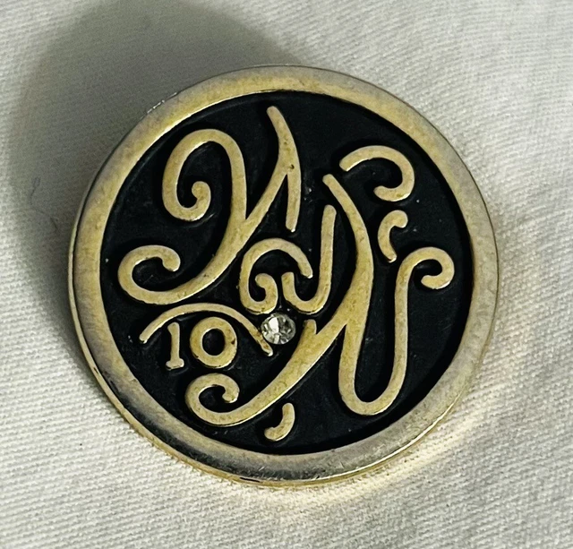 WEIGHT WATCHERS WW 10 Pound Weight Loss Goal Award Pin ~ Brooch $24.60 ...