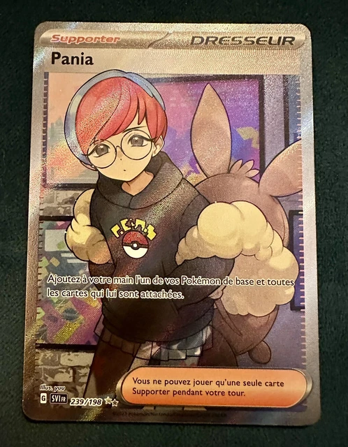 CARTE POKÉMON PANIA Full Art Secrète 239/198 EV01 Écarlate Et Violet FR ...