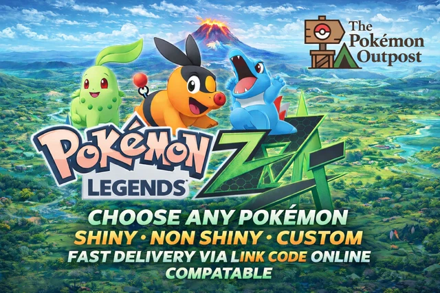 POKEMON LEGENDS Z-A Choose Any Pokémon Of Your Choice IVs, EVs , Shiny ...
