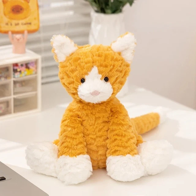 FUDDLEWUDDLE GINGER CAT 20cm/ Orange Soft Plush Toy Stuffed Doll NWT £ ...