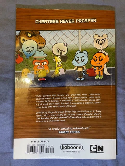 THE AMAZING WORLD Of Gumball: Cheat Code Original Graphic Novel Kaboom ...