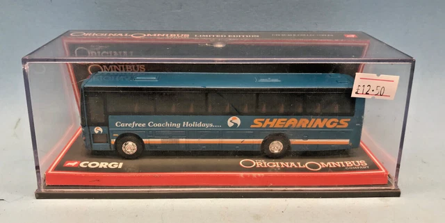 CORGI OMNIBUS 1:76 SCALE DIECAST BUS -42717 VAN HOOL ALIZEE 'SHEARINGS ...