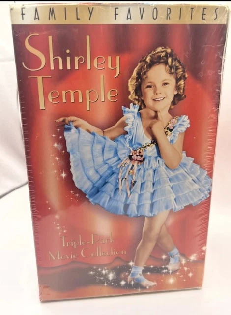 SHIRLEY TEMPLE GIFT Box Set VHS: TAPES Movies-HEIDI+Curly Top+Baby Take ...