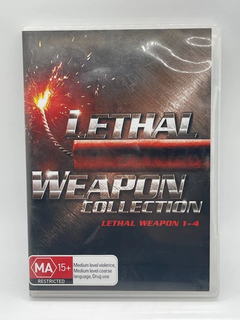 LETHAL WEAPON 1 2 3 4 Boxset Collection (4 Movies In One) Region 4 FREE ...