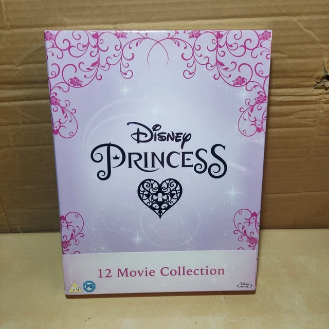 DISNEY PRINCESS: COMPLETE 12-Movie Collection (Blu-ray, 2019, 12-Disc ...