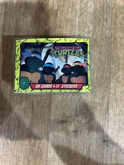 TEENAGE MUTANT NINJA Turtles Trading Cards Complete Set (88 W/stickers ...