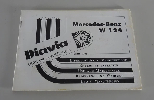 MODE D 'EM Ploi Diavia Climatisation pour Mercedes-Benz W124 Support 03 ...