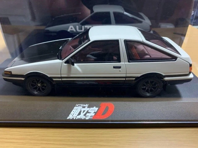 AUTOART TOYOTA SPRINTER Trueno AE86 Project D Final Version 1/18 Model ...