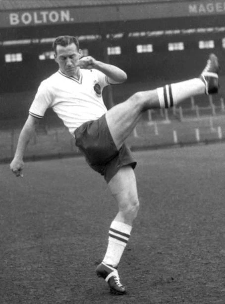 NAT LOFTHOUSE OF Bolton Wanderers 1958 Historic Old Photo EUR 6,50 ...