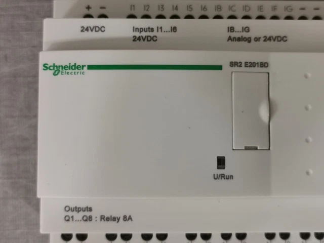 SCHNEIDER ELECTRIC ZELIO Sr2 E201Bd Compact Smart Relay $193.62 ...