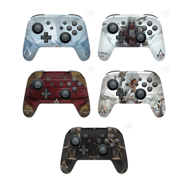 ASSASSIN'S CREED III Graphics Vinyl Skin For Nintendo Switch Pro ...