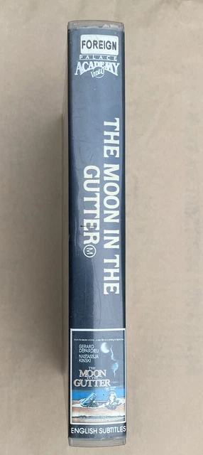 THE MOON IN The Gutter [VHS] Palace Academy Big Box Ex-Rental Video ...