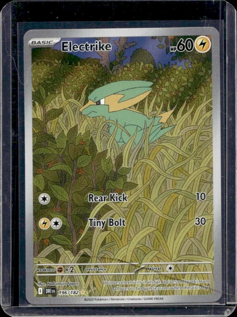 2025 POKEMON SV Destined Rivals DRI EN Electrike #196/182 £0.74 ...