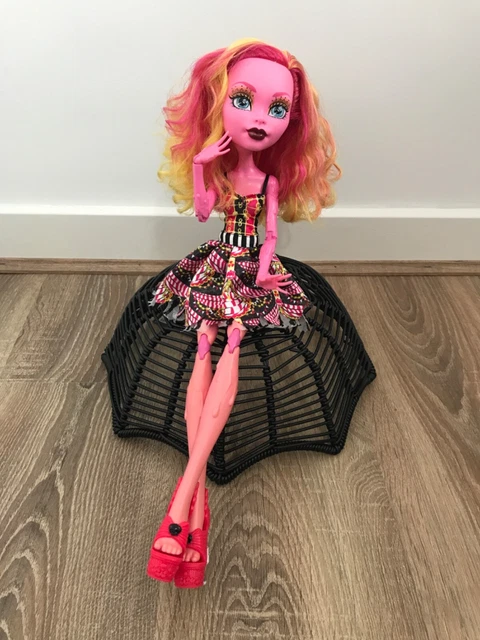 MONSTER HIGH FRIGHTFULLY Tall Gooliope Jellington Freak Du Chic Doll 17 ...