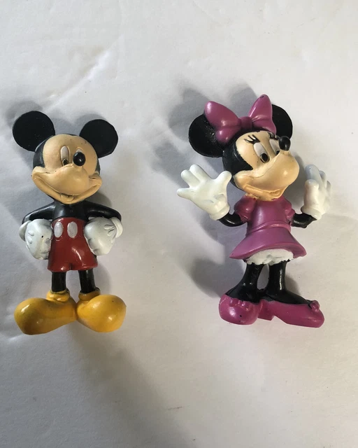 DISNEY MICKEY AND Minnie Mouse PVC Mini Figures 2.5" £6.25 - PicClick UK