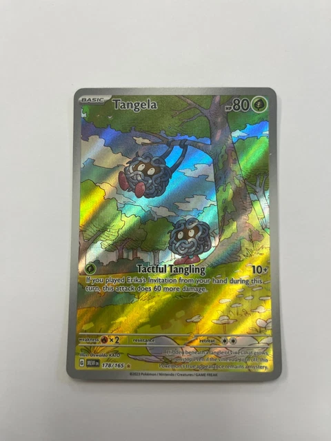 POKÉMON TCG TANGELA Scarlet & Violet-151 178/165 Holo Illustration Rare £0.99 - PicClick UK
