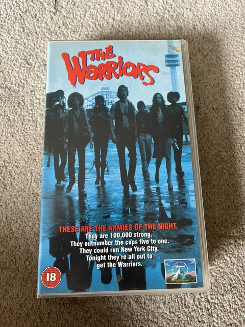 THE WARRIORS UK PAL VHS VIDEO Cassette cult favourite 1979 film movie £ ...