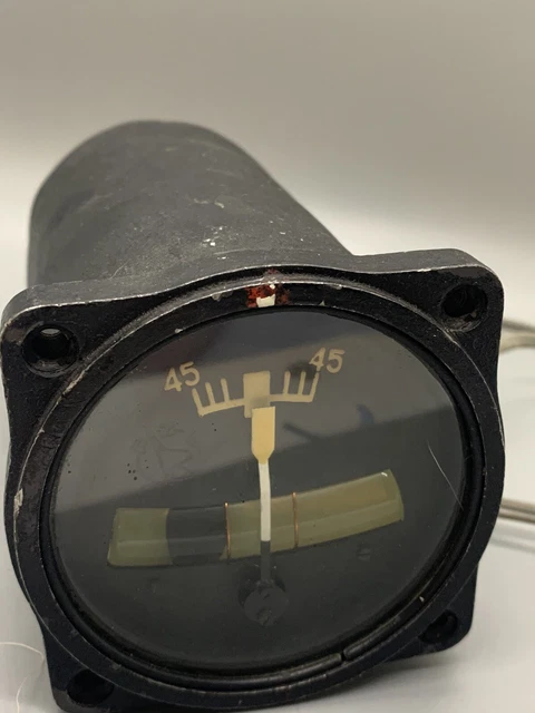 GERMAN WW2 LUFTWAFFE electric plane Turn Indicator Me109/Stuka/Focke ...