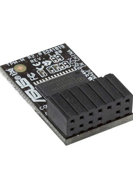 ASUS 14-1 PIN TPM Module Trusted Platform Module TPM-M R2.0 - BRAND NEW ...