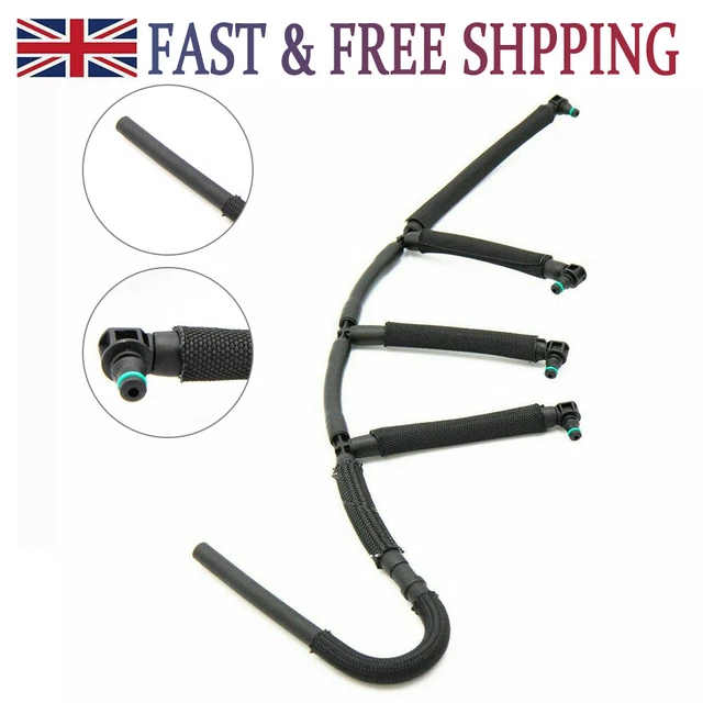 FUEL RETURN OVERFLOW Hose Pipe For 1.6 TDI Audi VW Jetta Caddy Golf ...