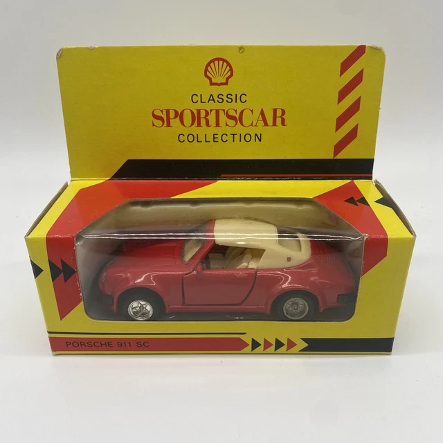 RED PORSCHE 911 Shell Classic Sportscar Collection Original Box £8.99 ...