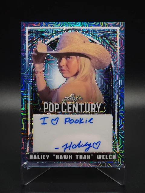 HAILEY &HAWK TUAH& Welch 2024 Leaf Pop Century Blue Pulsar Auto ...