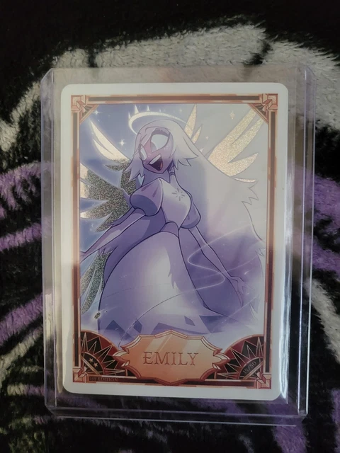 HAZBIN HOTEL TRADING Card - Emily 15/50 Premium FOIL - Season 1 1st ...