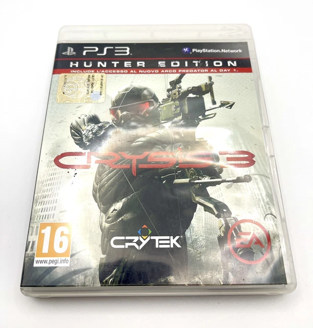 CRYSIS 3 HUNTER Edition Ps3 Sony PlayStation 3 Testato Funzionante Ita ...