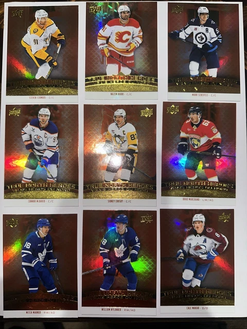 2025-26 UPPER DECK Tim Hortons True North Heroes Lot Of 9 $50.00 ...