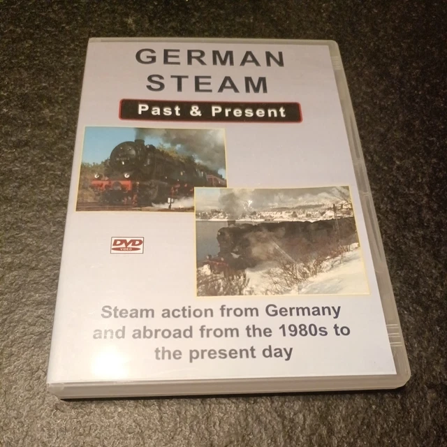 GERMAN STEAM PAST & Present - TVP - DVD - Train railways locomotives £4 ...