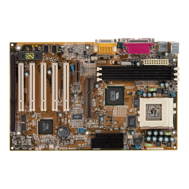 TEKRAM P5M3-A + Socket 7 3x Sdram AGP 5x PCI Isa 2x Ide Fdd £126.40 ...