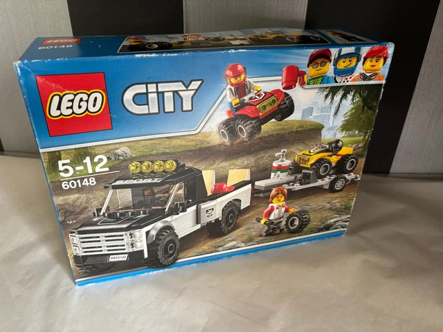 LEGO CITY 60148 -L’équipe de course tout-terrain boite neuve,scellée 5 ...