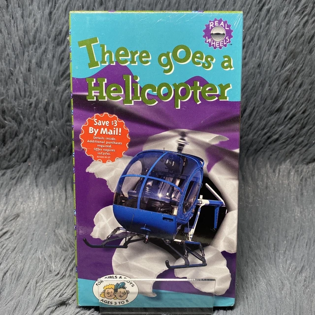 THERE GOES A Helicopter VHS 1995 KidVision Cartoon Movie New Sealed ...