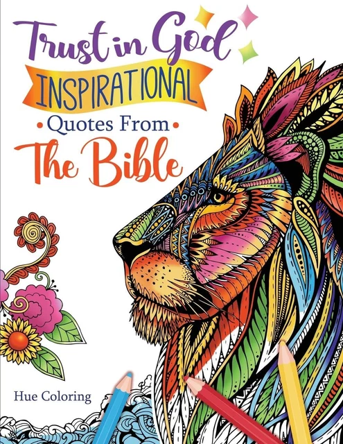 HUE COLORING TRUST in God Inspirational Quotes from th (Taschenbuch ...